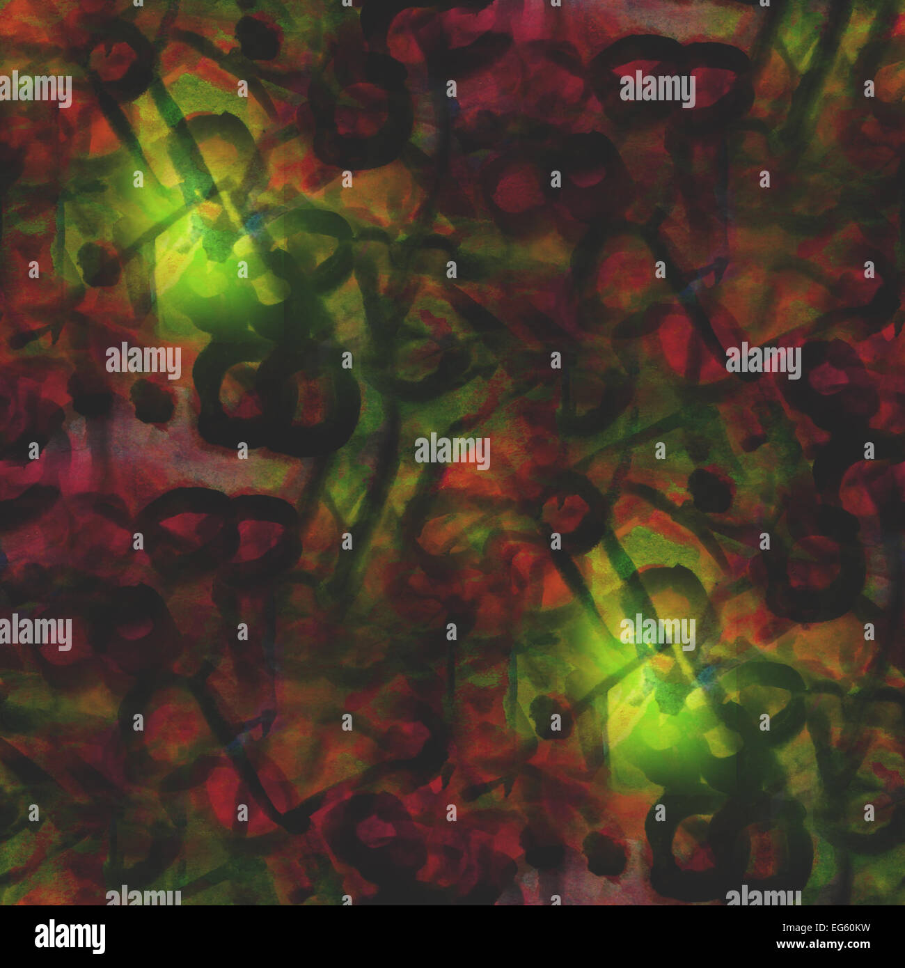 frame graphic style palette seamless picture red, green texture Stock ...