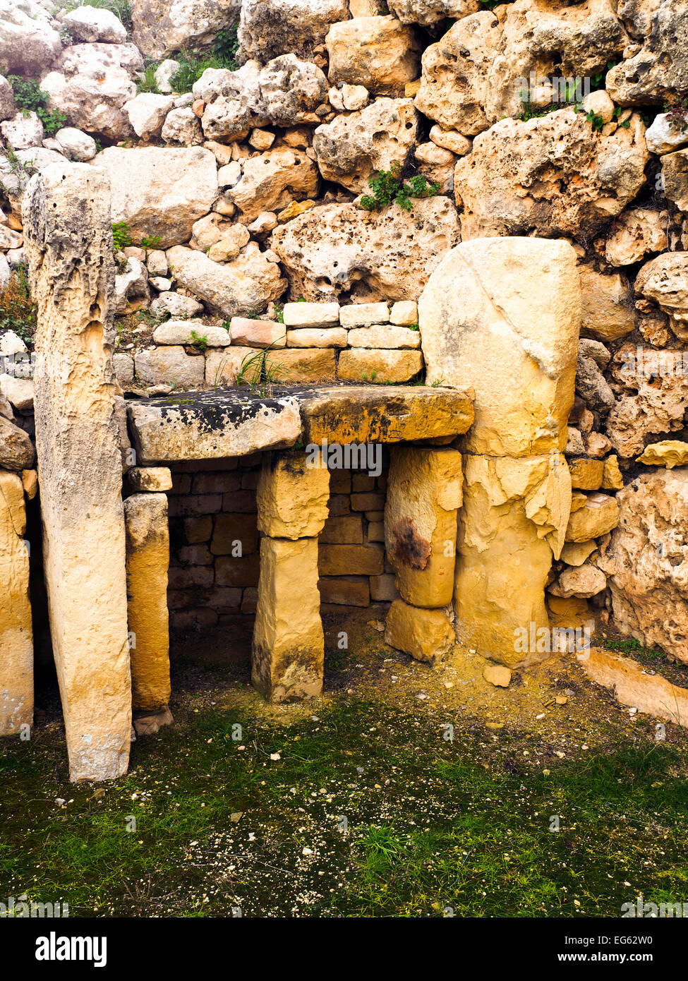 Ggantija temples, malta hi-res stock photography and images - Alamy