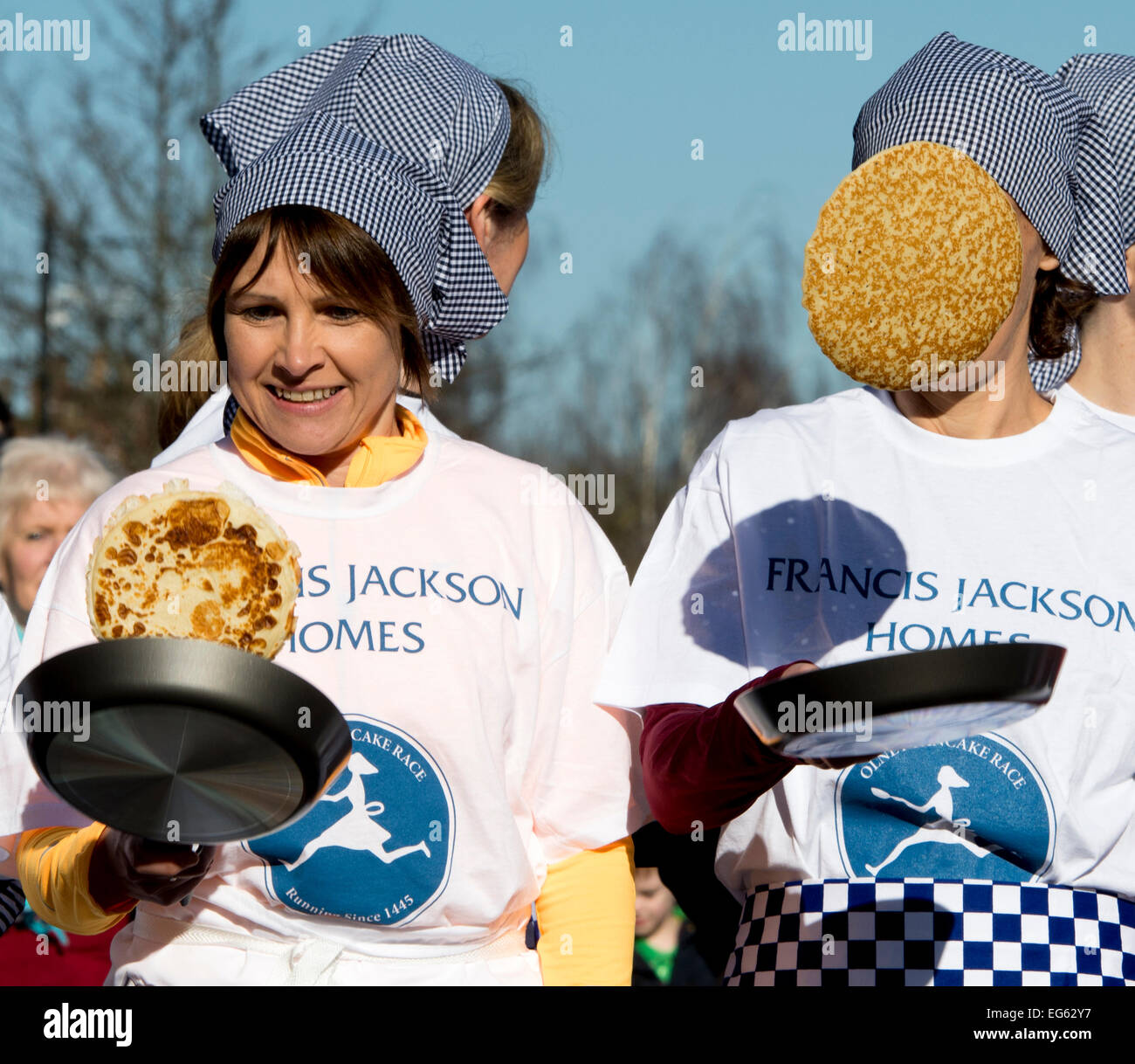 Famous pancake race hi-res stock photography and images - Alamy