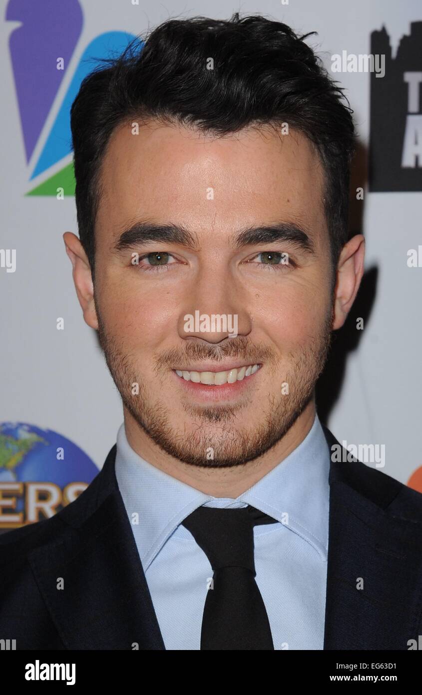 New York, NY, USA. 16th Feb, 2015. Kevin Jonas in attendance for THE ...