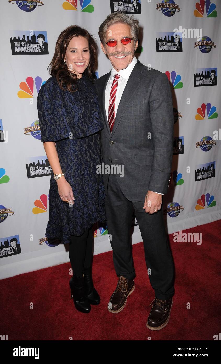 New York, NY, USA. 16th Feb, 2015. Erica Michelle Levy, Geraldo Rivera ...