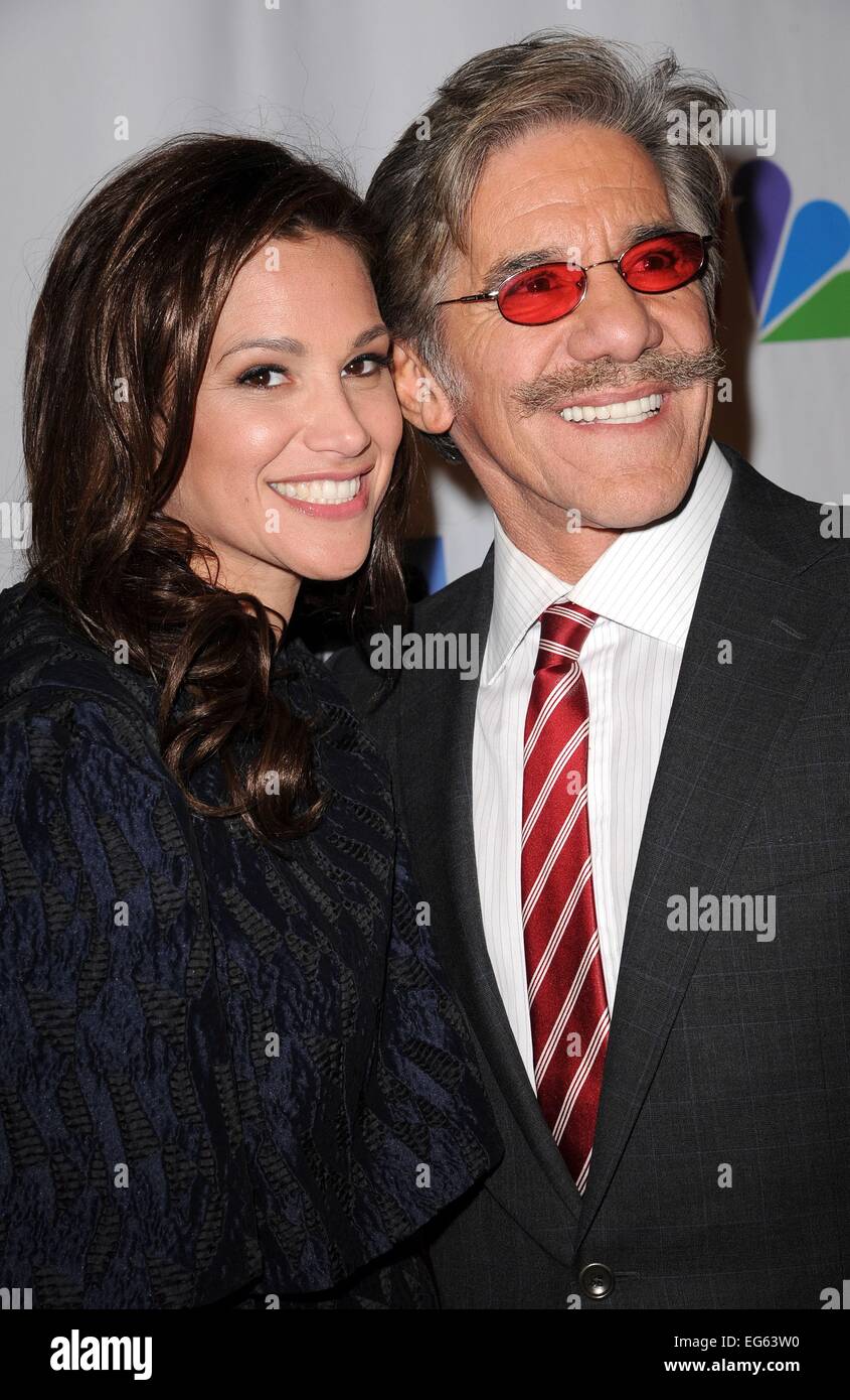 New York, NY, USA. 16th Feb, 2015. Erica Michelle Levy, Geraldo Rivera ...