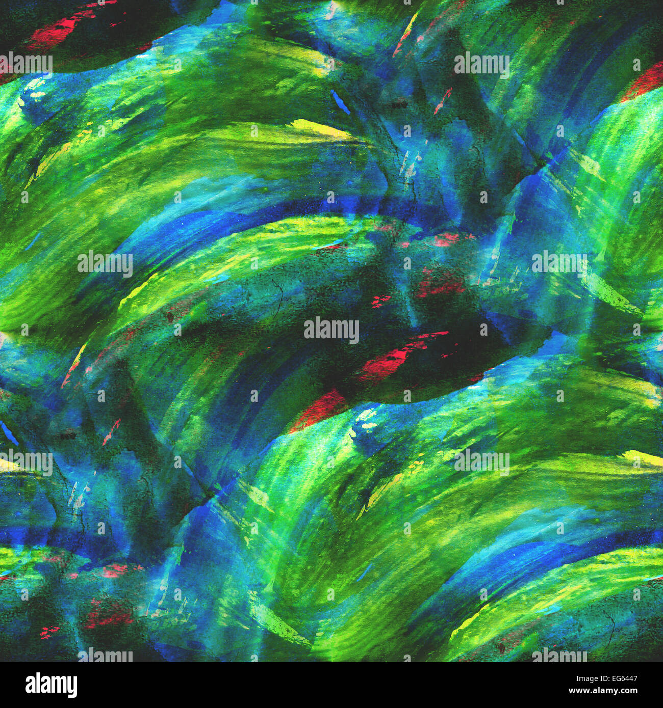 green, blue texture watercolor seamless Stock Photo - Alamy