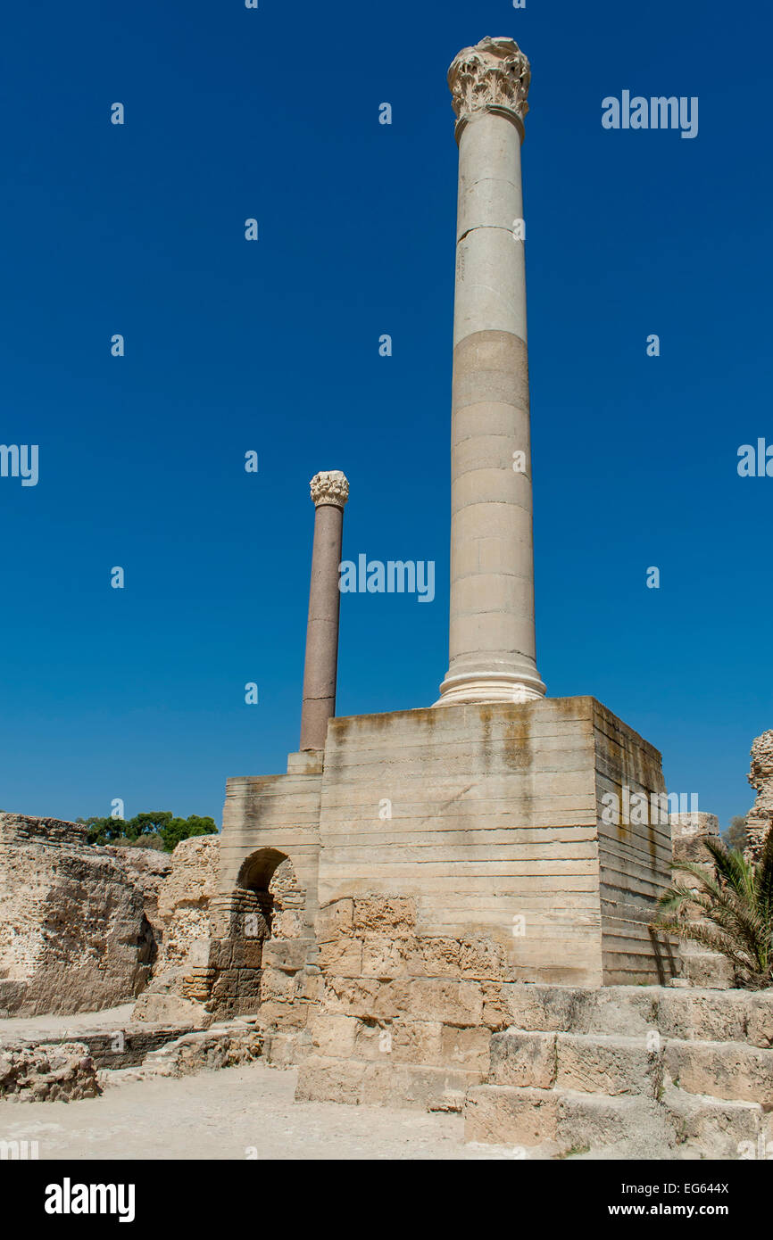 Archaeological site of carthage ruins hi-res stock photography and ...
