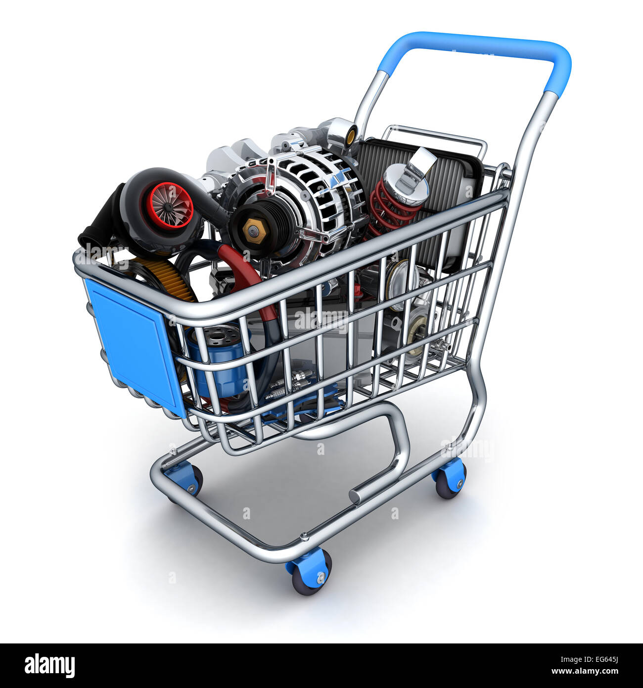 Auto parts Cut Out Stock Images & Pictures - Alamy