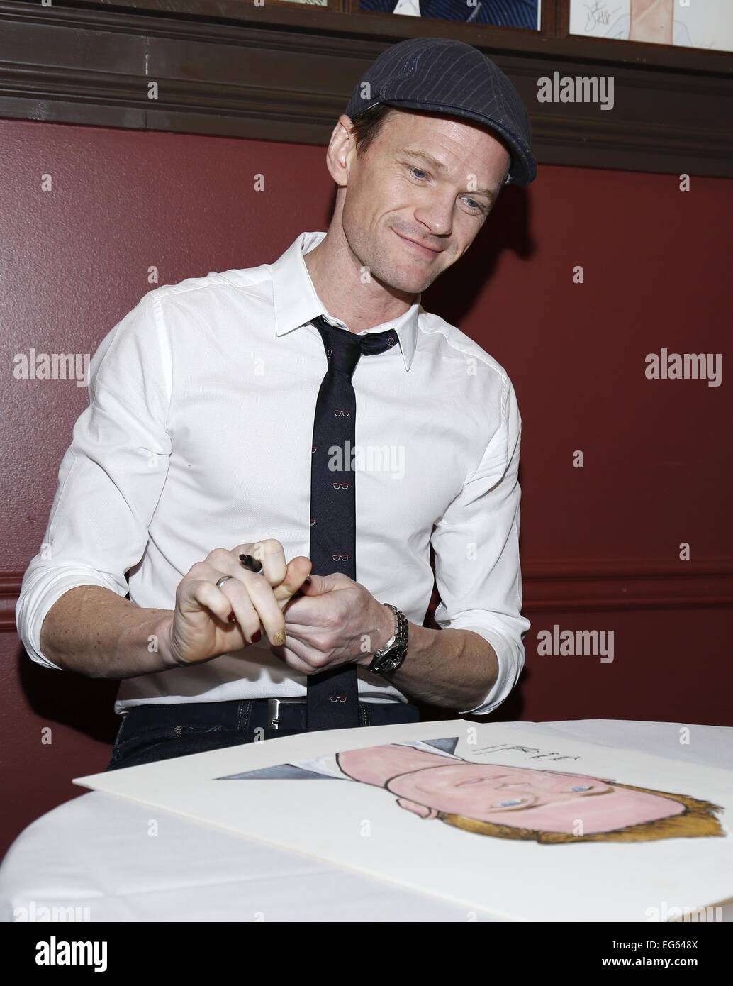 Neil Patrick Harris's portrait unveiling at Sardi's restaurant, known ...