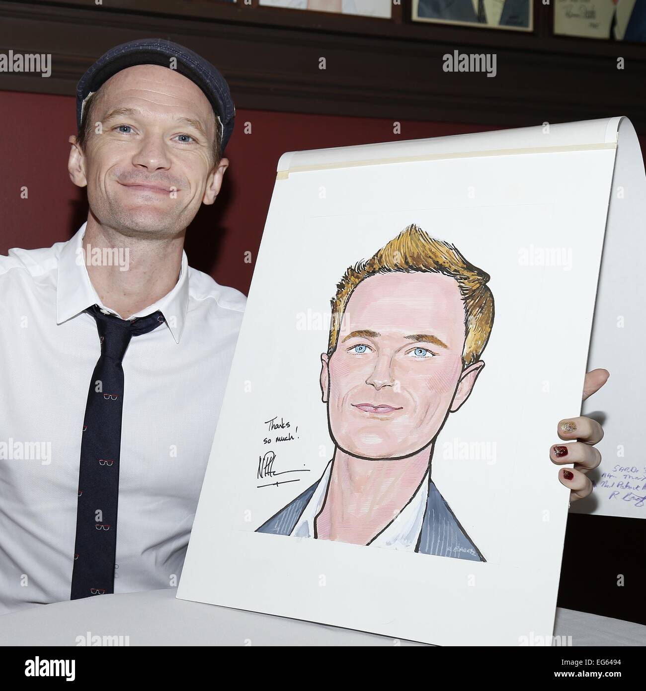 Neil Patrick Harris's portrait unveiling at Sardi's restaurant, known ...