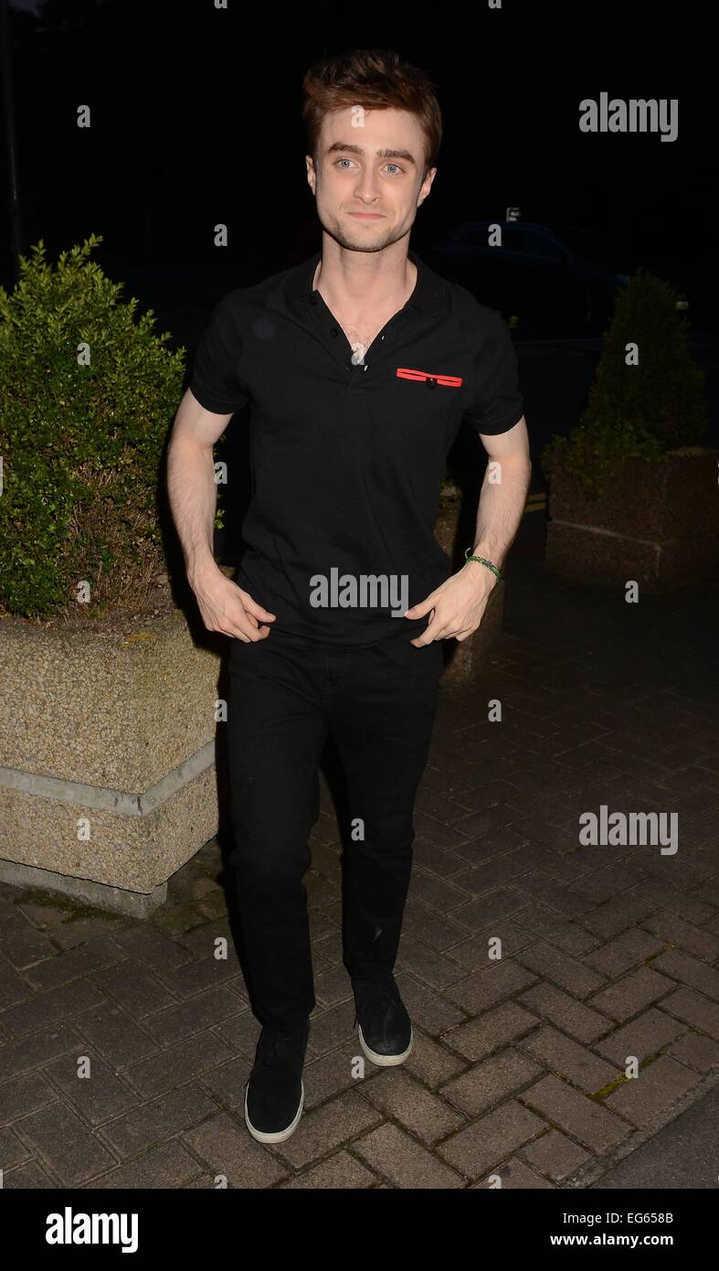 Guests arrive for 'Saturday Night with Miriam' at RTE Featuring: Daniel ...
