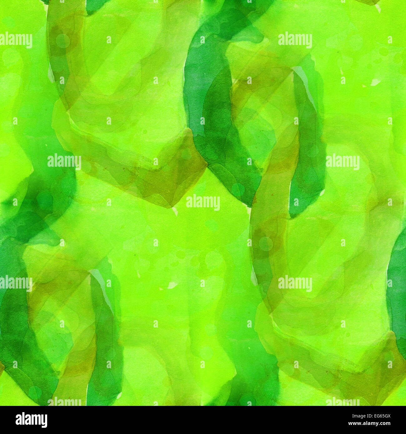 pattern design green seamless watercolor texture background wall Stock ...