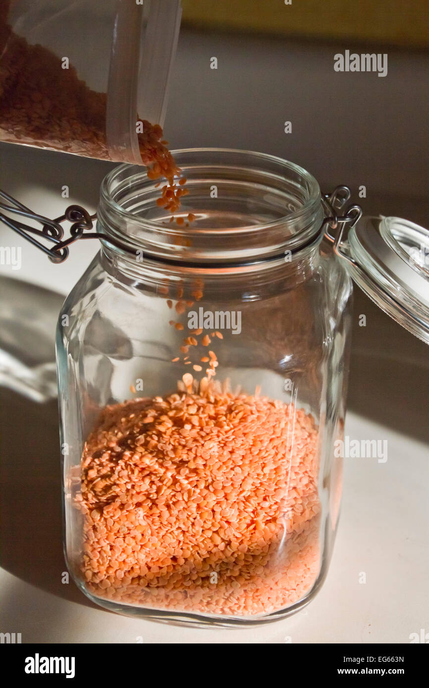 Bag of dried beans hi-res stock photography and images - Alamy