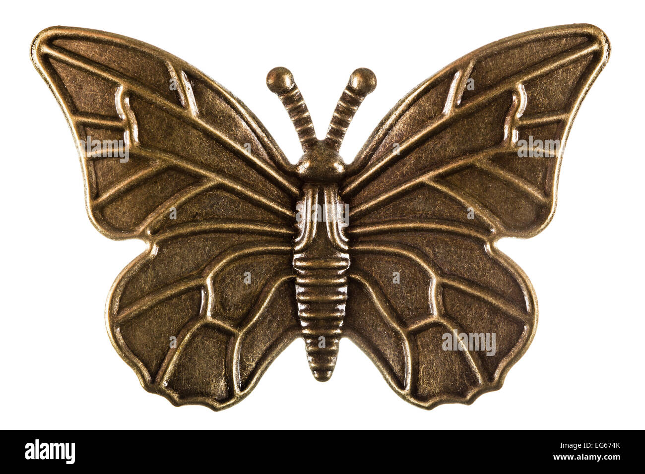 Butterfly, decorative element, isolated on white background Stock Photo ...