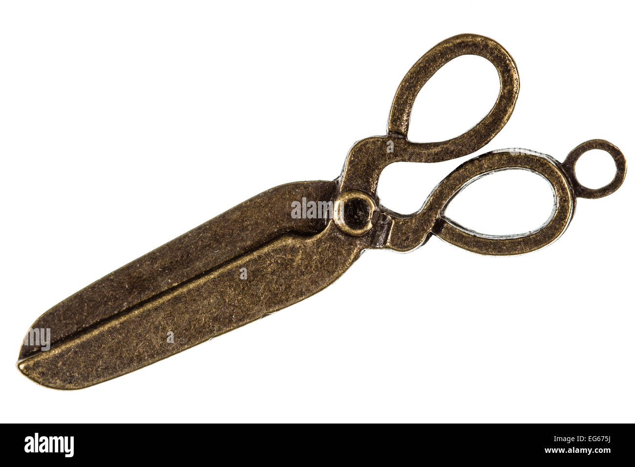 Scissors of tailor, decorative element, isolated on white background ...