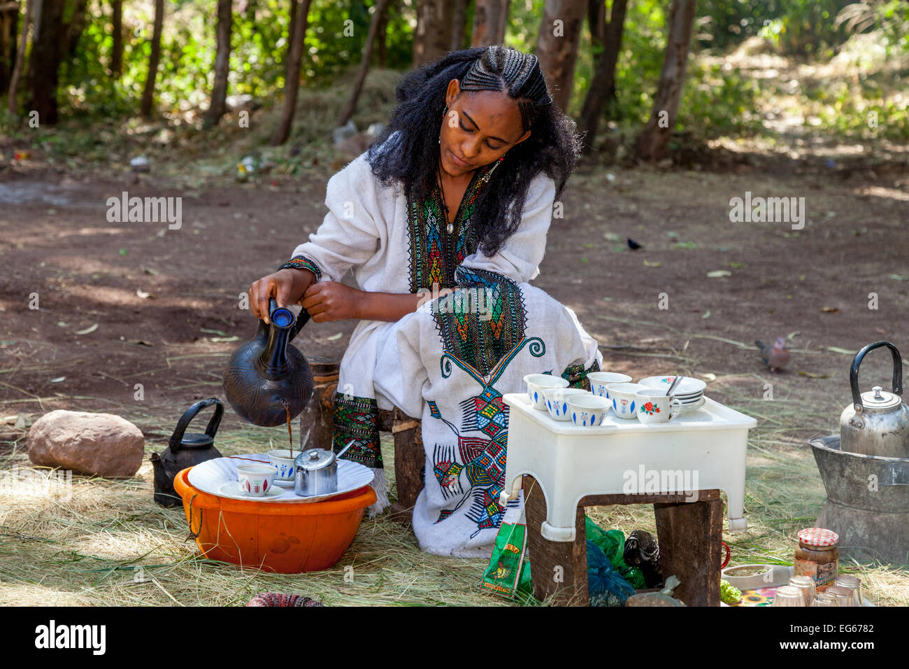 Ethiopia coffee ceremony hi-res stock photography and images - Alamy