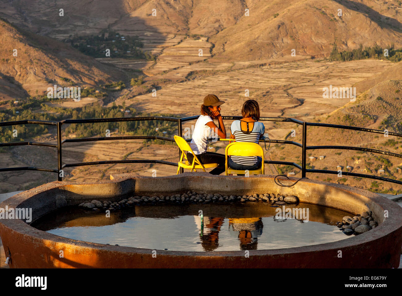 Views Of The Surrounding Countryside From The Terrace Of The Ben Abeba ...