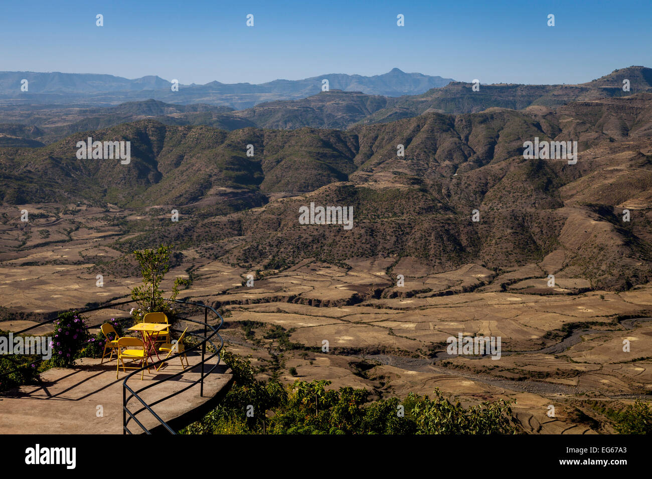 Views Of The Surrounding Countryside From The Ben Abeba Restaurant ...