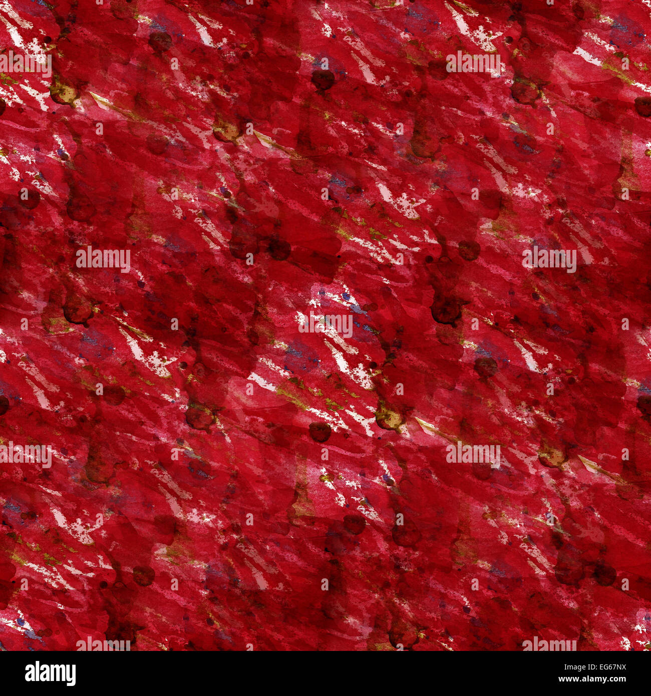 artist watercolor red pattern background, art and seamless paint Stock ...