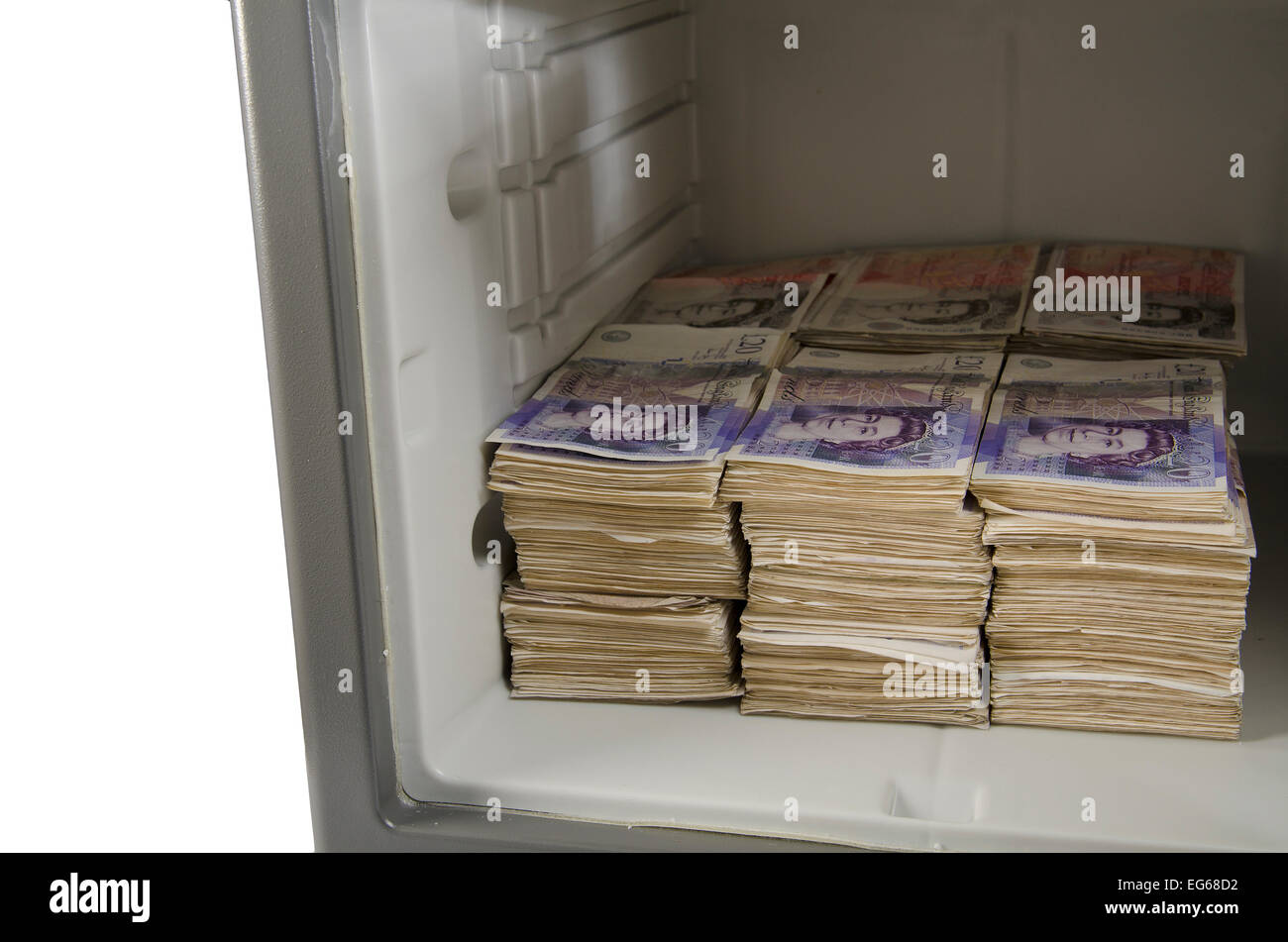 Home safe safes full of money cash bank notes banknotes hi-res stock ...