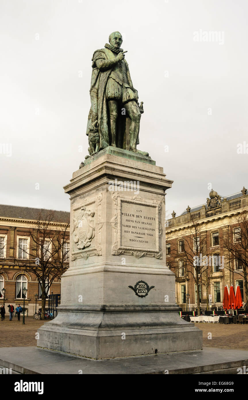 Statue of Willem Den Eerste (William the First), Plein, Den Haag, The ...