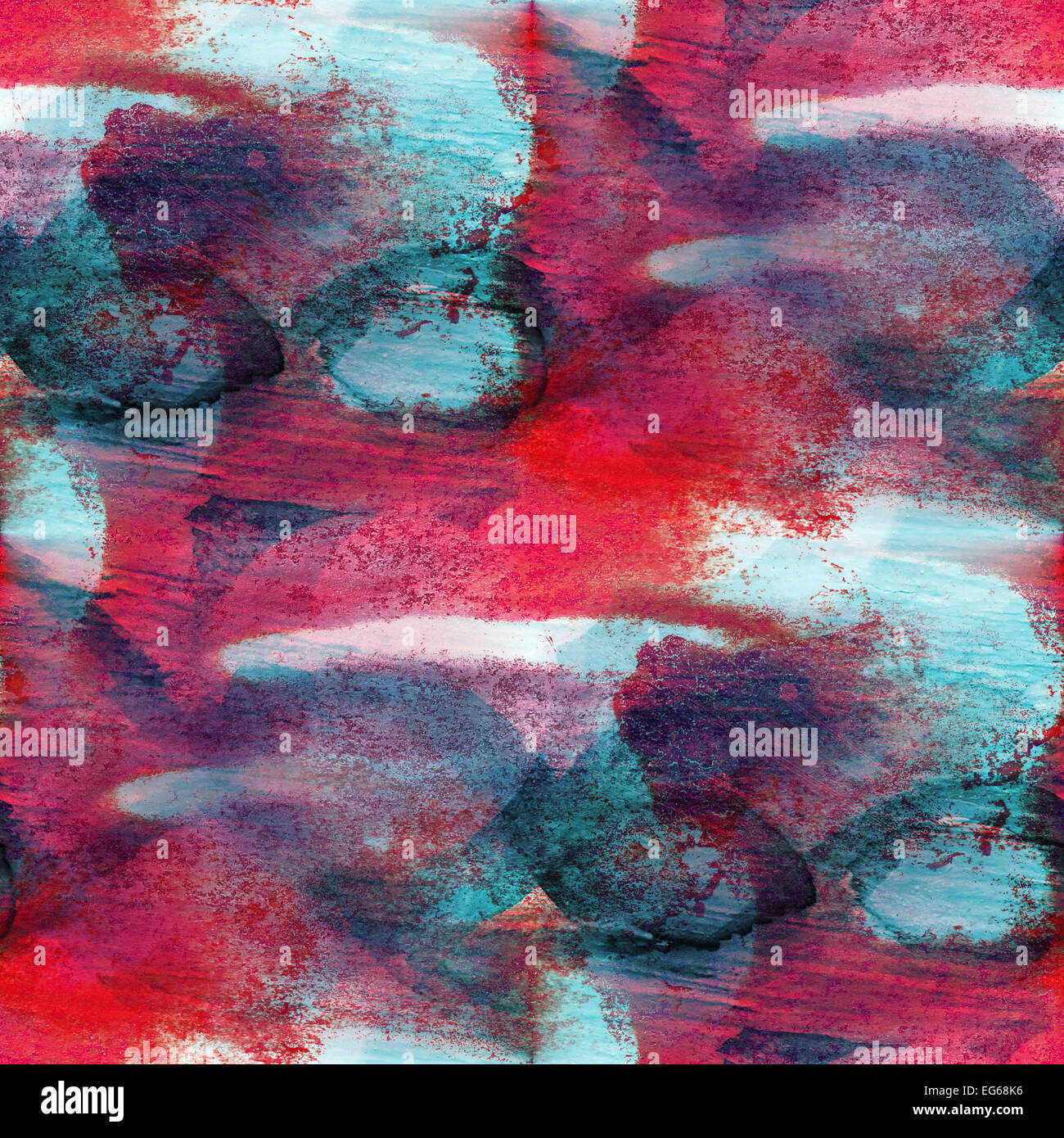colorful pattern red, blue water texture paint abstract color se Stock ...