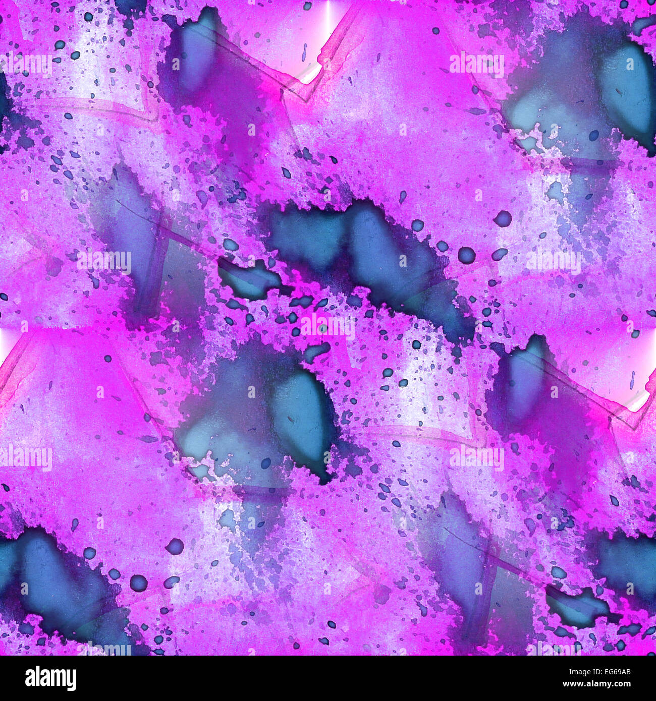 colorful pattern water texture paint purple abstract color seaml Stock ...