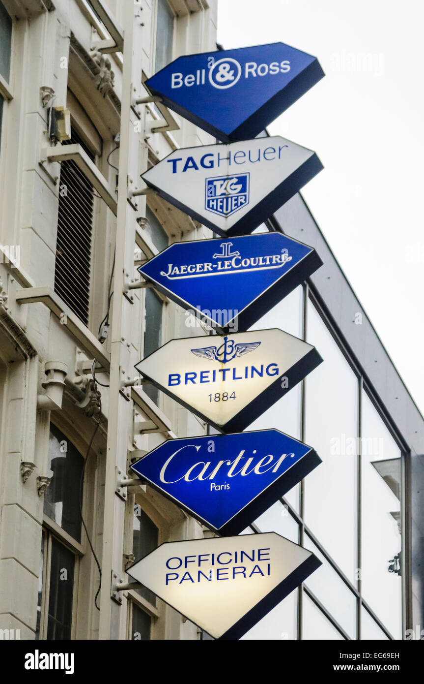 Cartier signs hi-res stock photography and images - Alamy