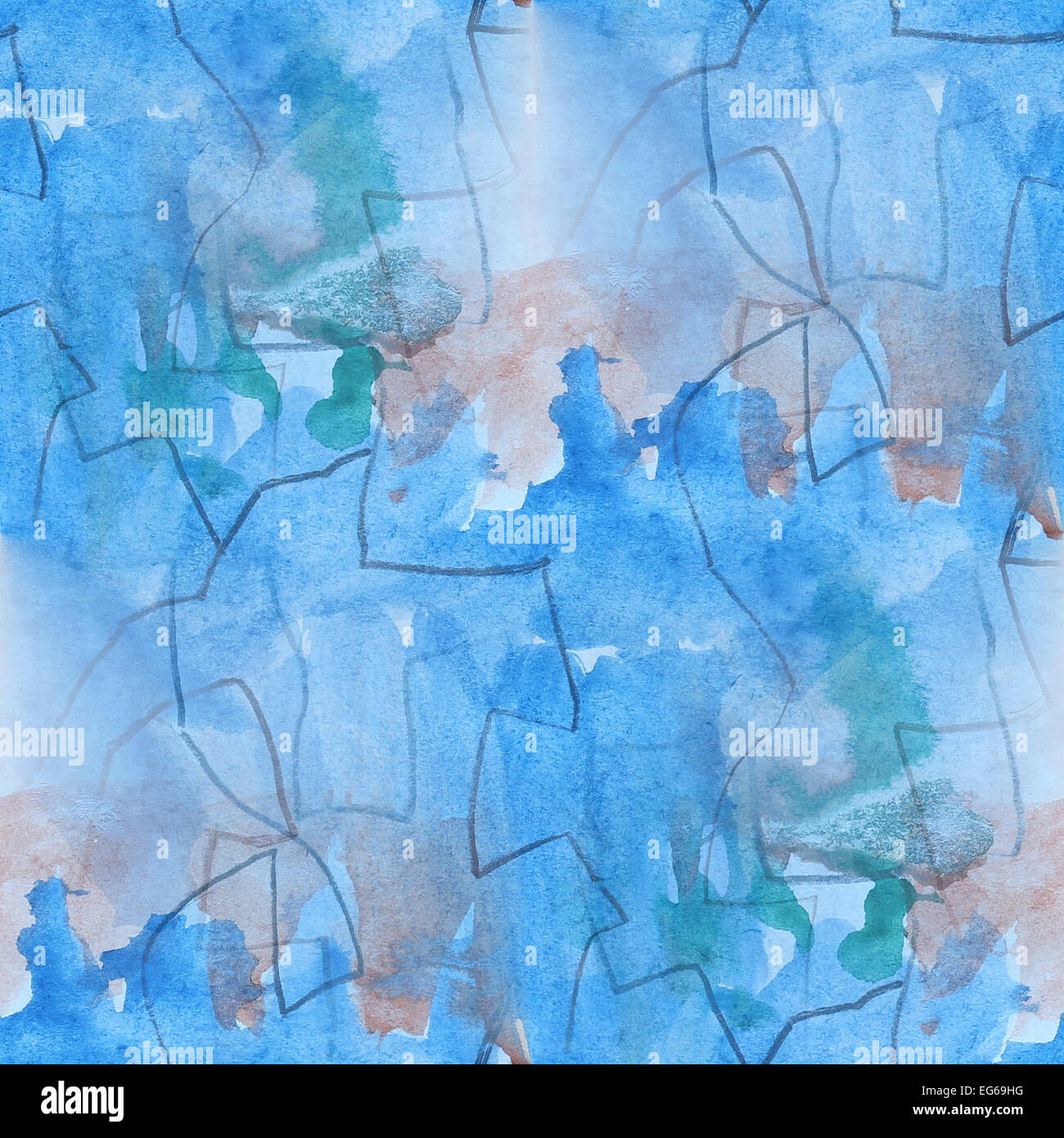 Blue brown pattern hi-res stock photography and images - Alamy