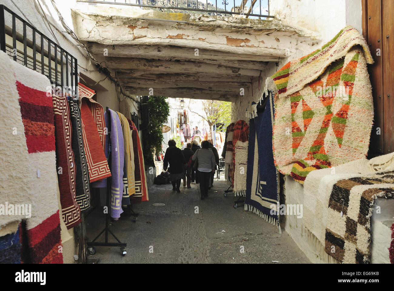 Pampaneira, typical village of the Alpujarras Stock Photo - Alamy