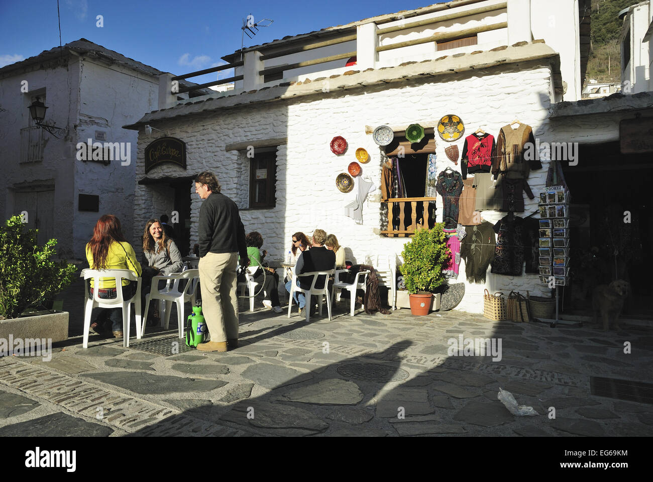 Pampaneira, typical village of the Alpujarras Stock Photo - Alamy