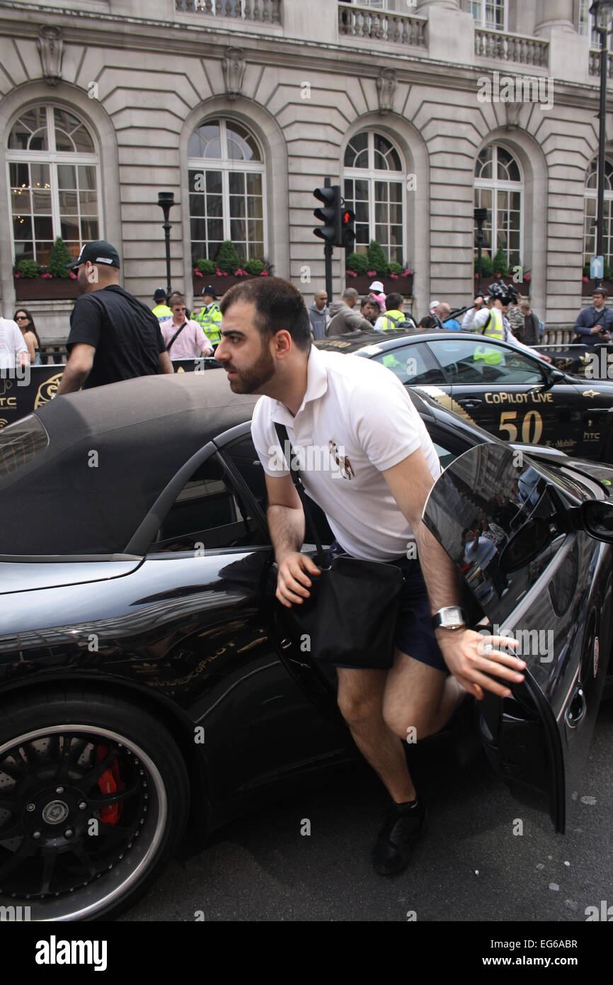 Gumball Rally 2007 Pall Mall London Stock Photo - Alamy