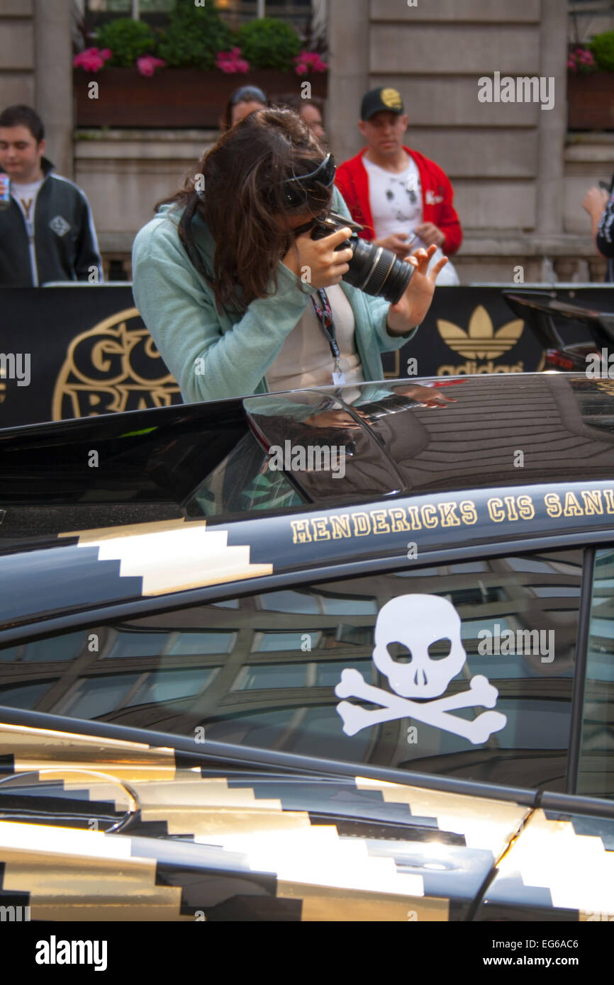 Gumball Rally 2007 Pall Mall London Stock Photo - Alamy