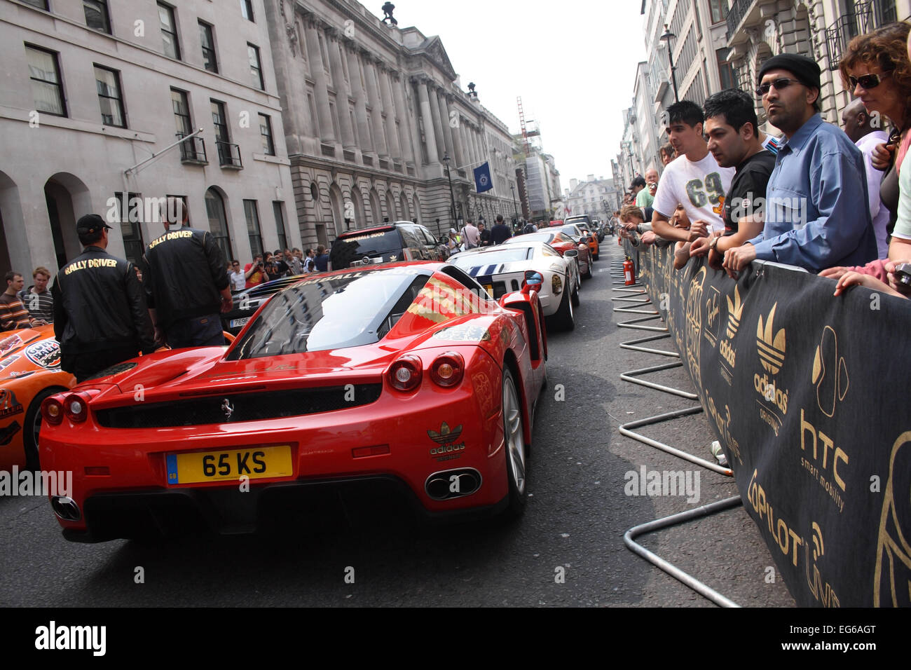 Gumball Rally 2007 Pall Mall London Stock Photo - Alamy