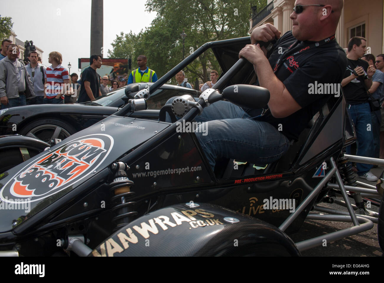 Gumball Rally 2007 Pall Mall London Stock Photo - Alamy