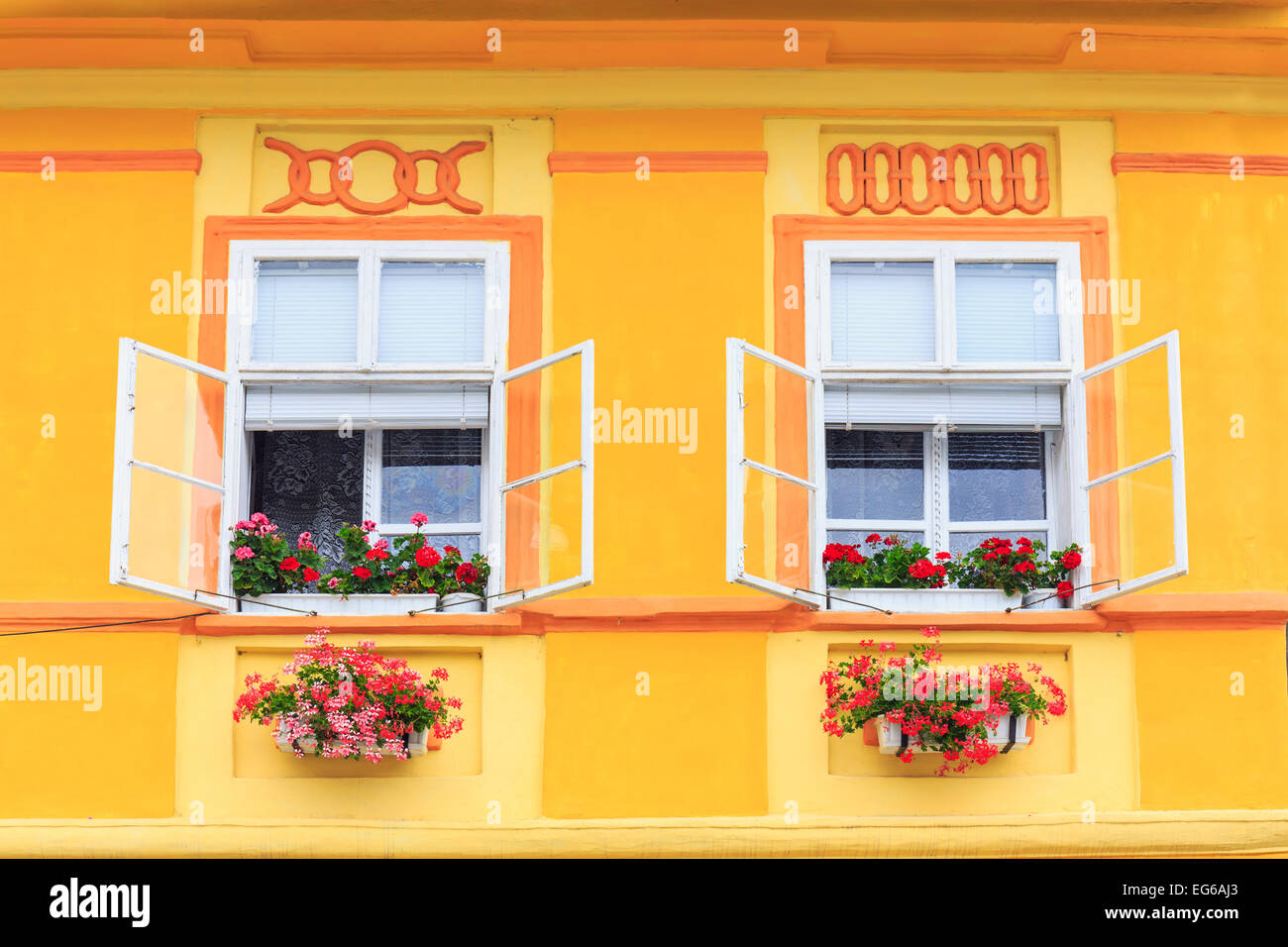 Windows and shutters, close up Stock Photo - Alamy