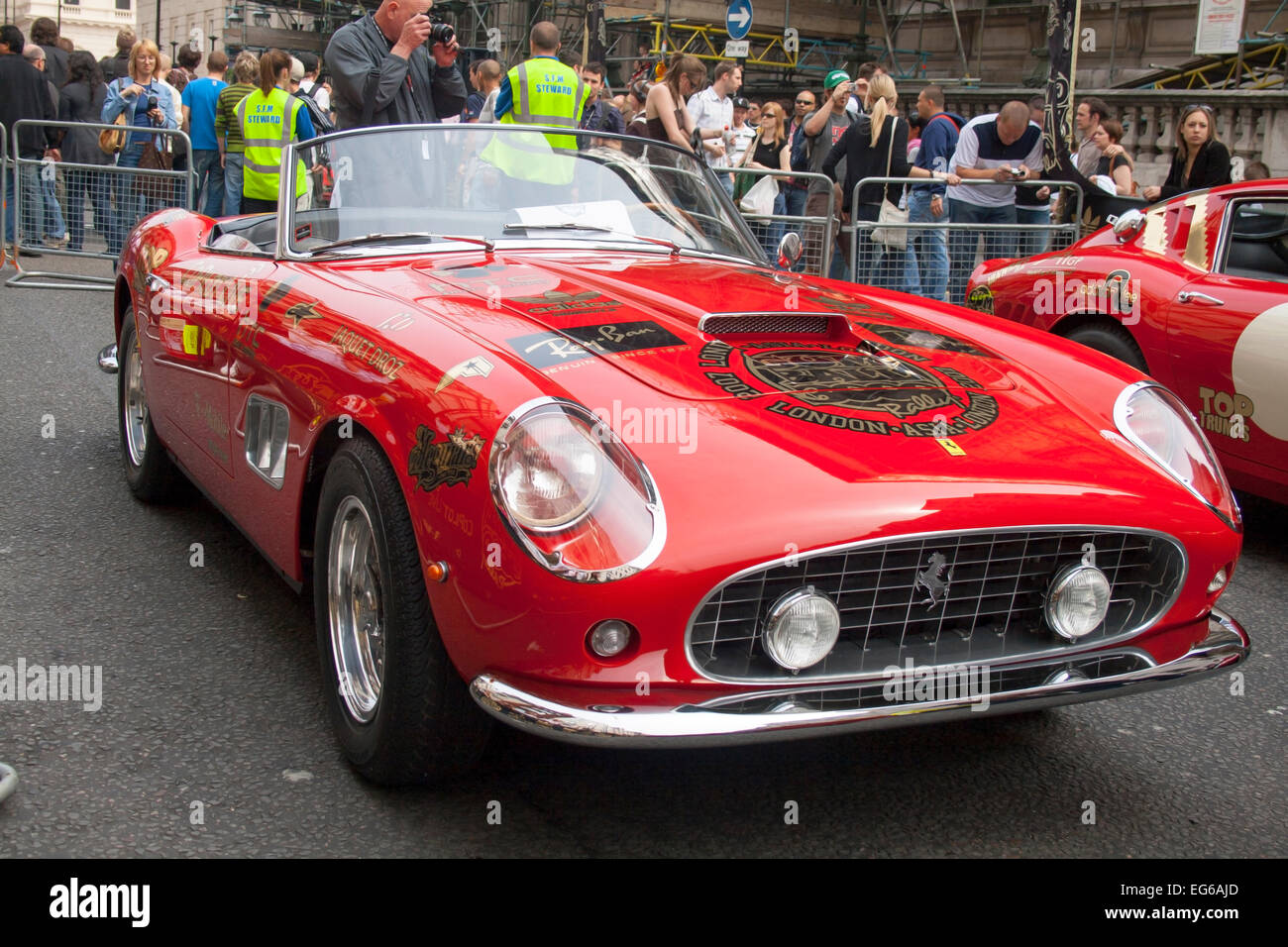 Gumball Rally 2007 Pall Mall London 250 GT California stradale 1957 ...