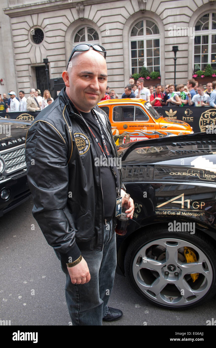 Gumball Rally 2007 Pall Mall London Stock Photo - Alamy