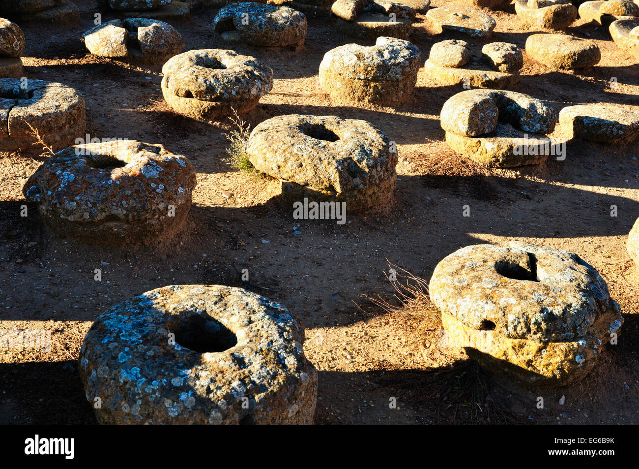 numancia archaeological site in garray, soria, spain Stock Photo - Alamy