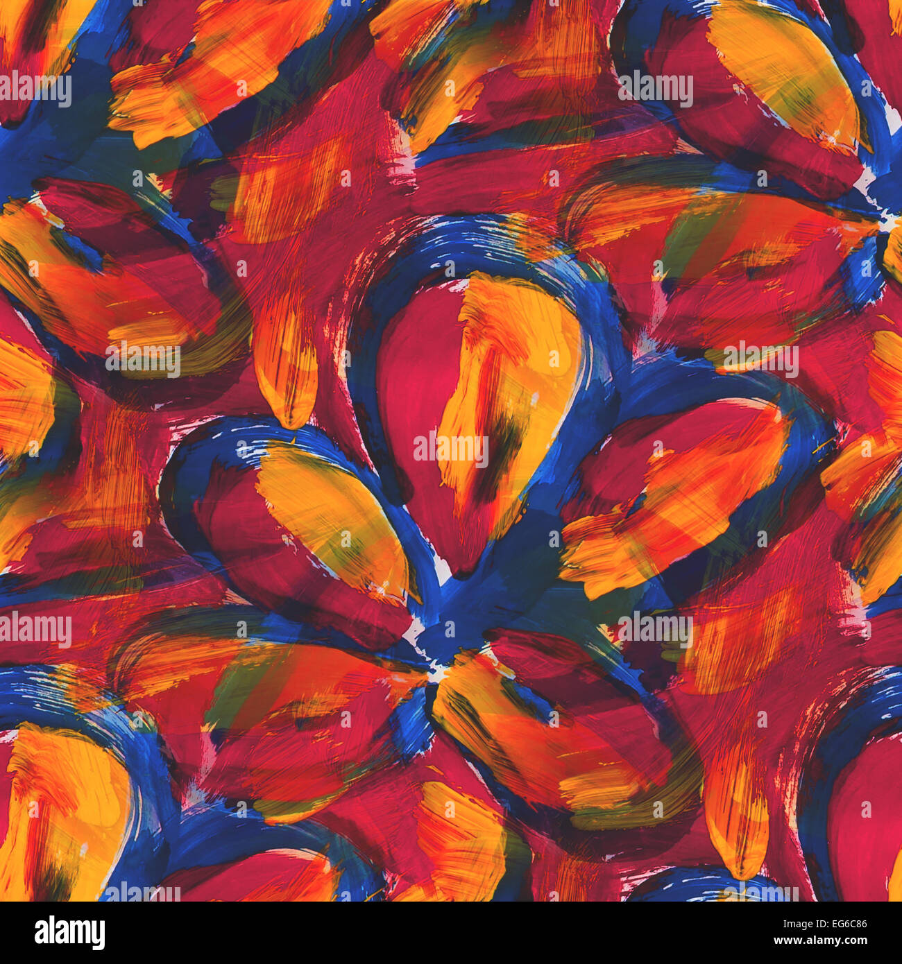 wallpaper picture seamless style blue, red, yellow texture water Stock ...