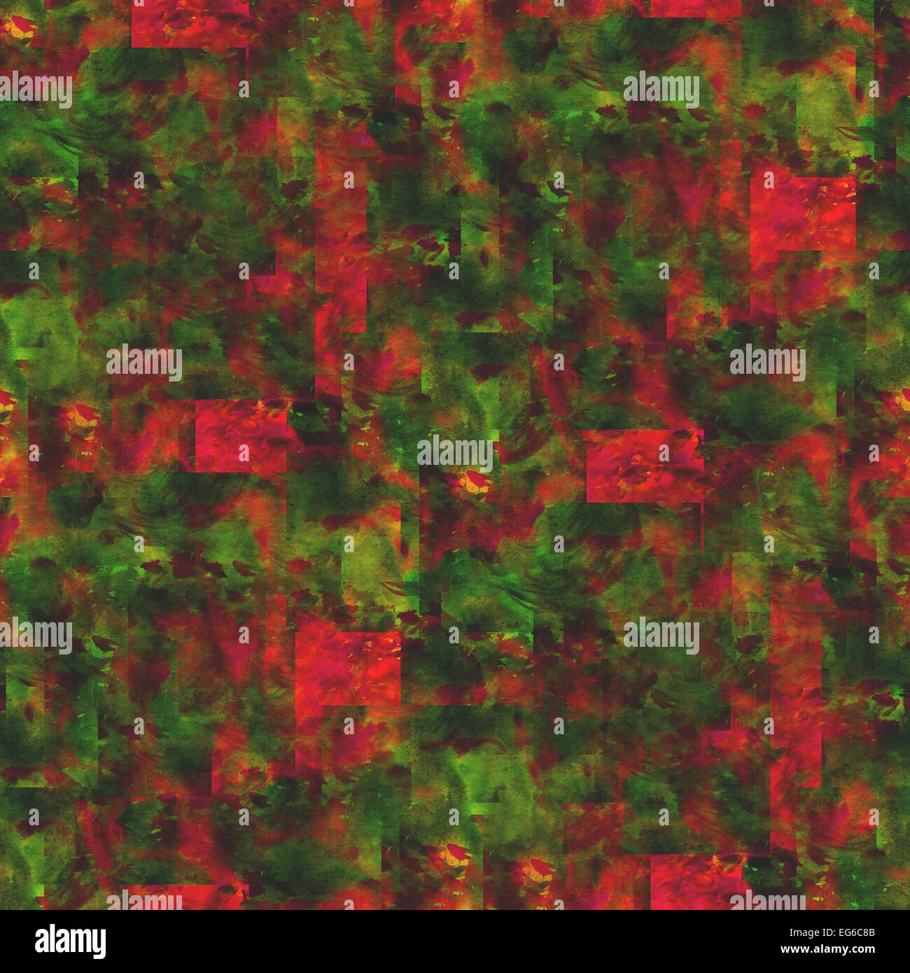 wallpaper picture seamless style red, green texture watercolor f Stock ...