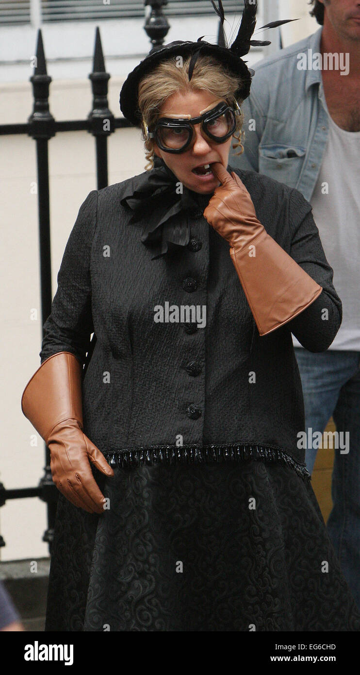 Film Set EMMA THOMPSON AS Nanny McPhee and the Big Bang PORTLAND PLACE ...
