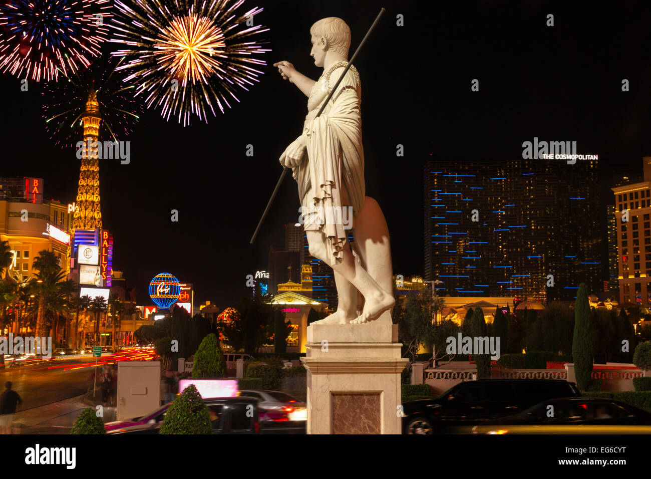 STATUE ENTRANCE CAESARS PALACE HOTEL CASINO ENTRANCES THE STRIP LAS ...