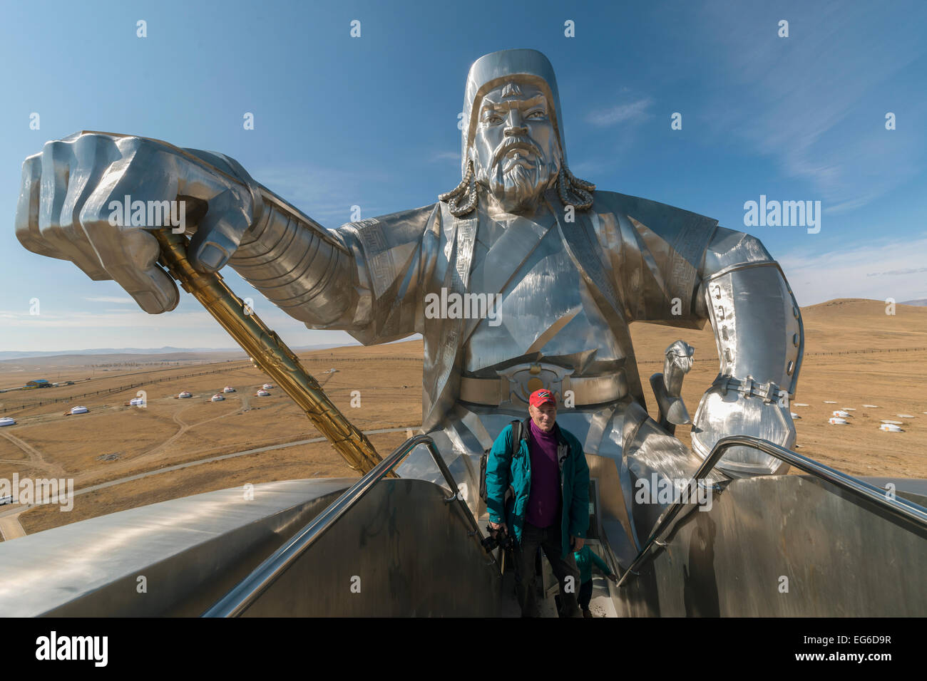 Visiting the Genghis Khan monument, Tuul River, Tsonjin Boldog ...