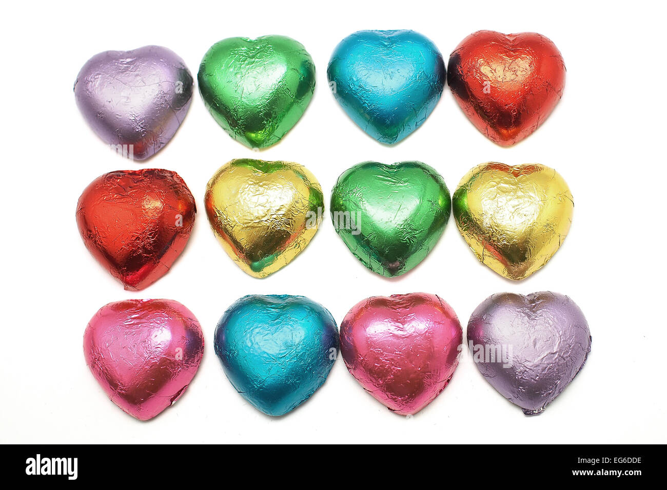 heart shape of chocolate isolated on white background Stock Photo - Alamy
