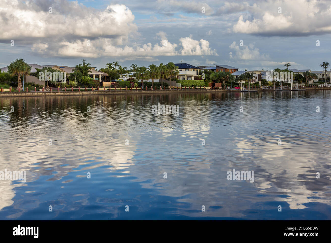Housing canal development on hi-res stock photography and images - Alamy