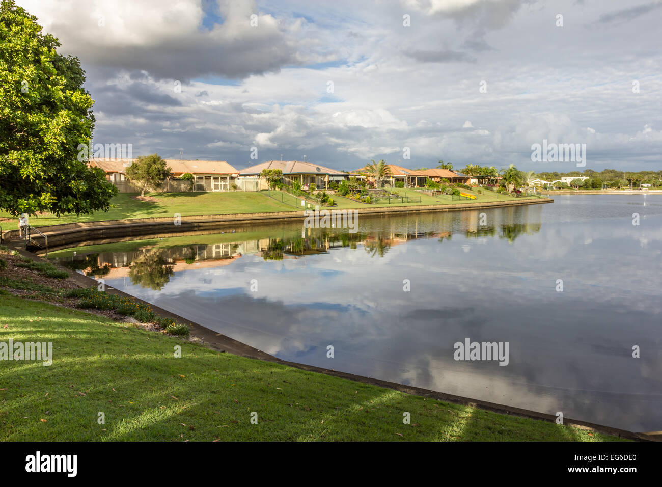Housing canal development on hi-res stock photography and images - Alamy
