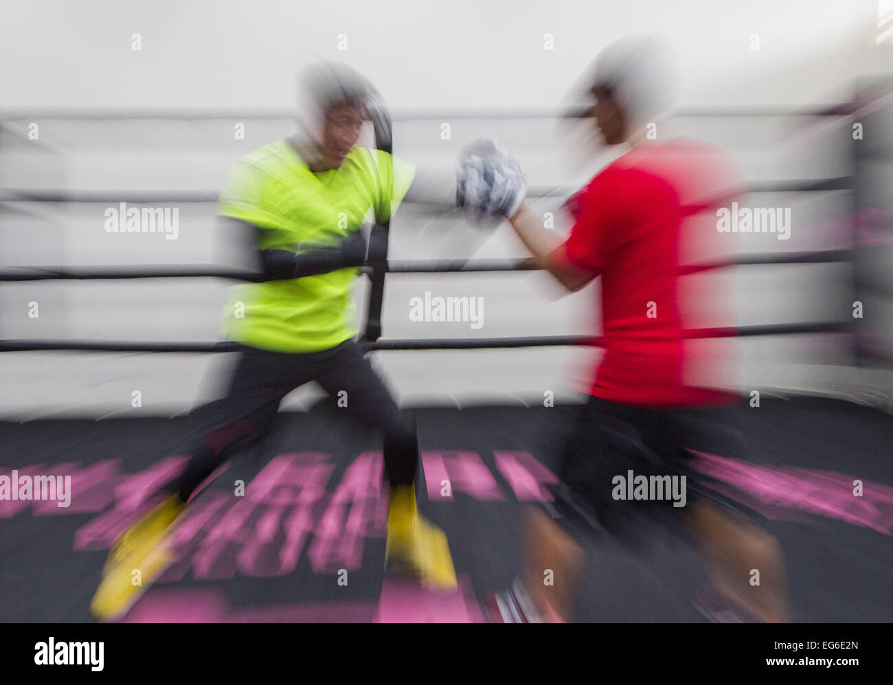 Los Angeles, California, USA. 17th Feb, 2015. Two-time Chinese Olympic ...