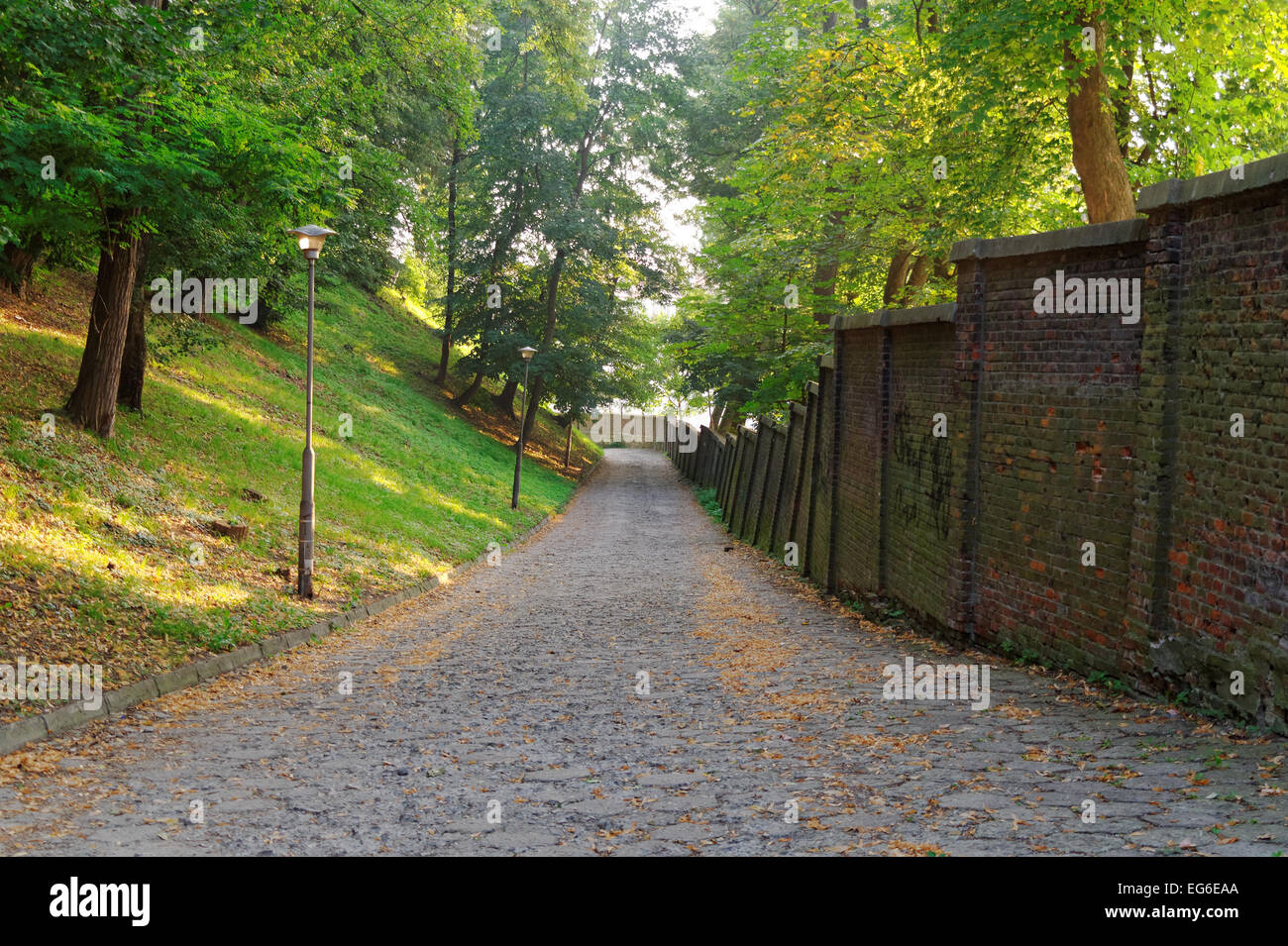 Alley perspective hi-res stock photography and images - Alamy