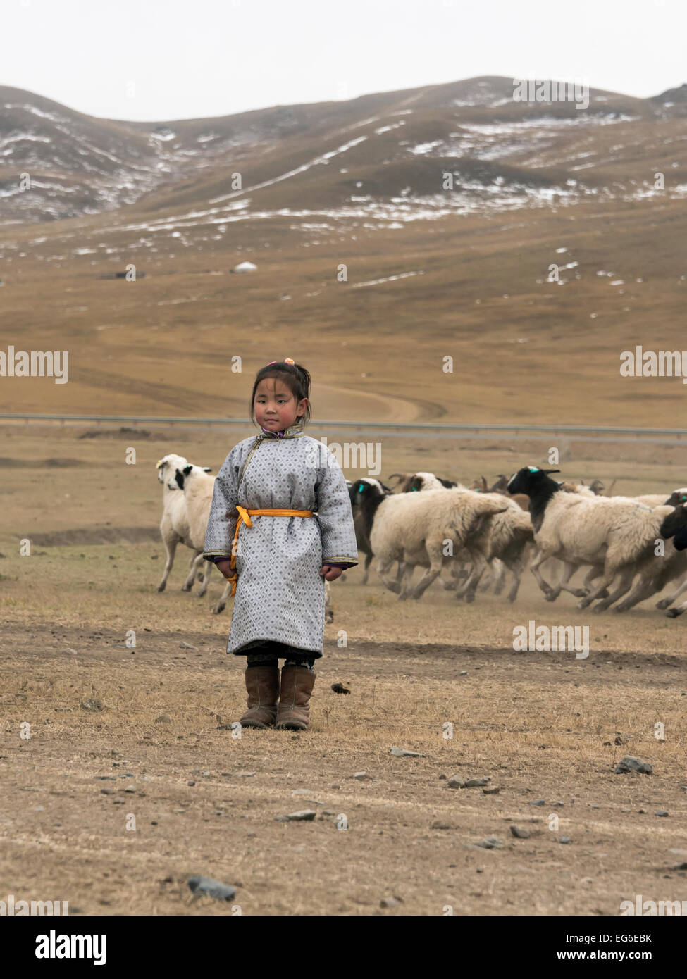 Mongolian girl hi-res stock photography and images - Alamy