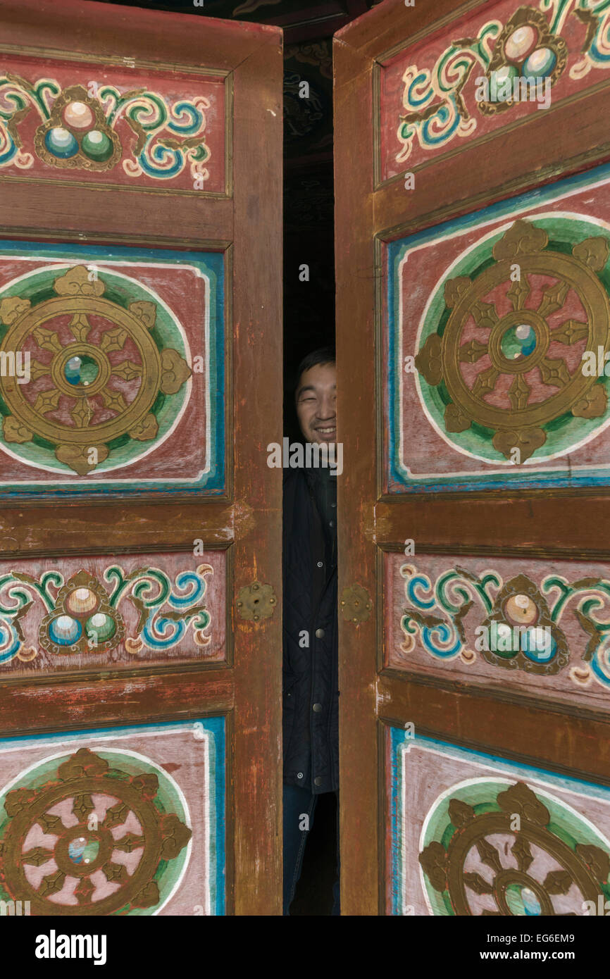 Manzushir monastery hi-res stock photography and images - Alamy