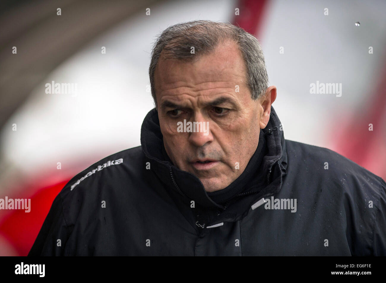 Carpi, Italy. 14th Feb, 2015. Fabrizio Castori (Carpi) Football/Soccer ...