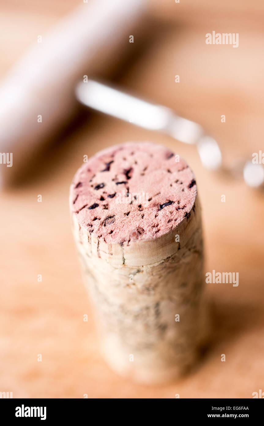 Cork closeup hi-res stock photography and images - Alamy